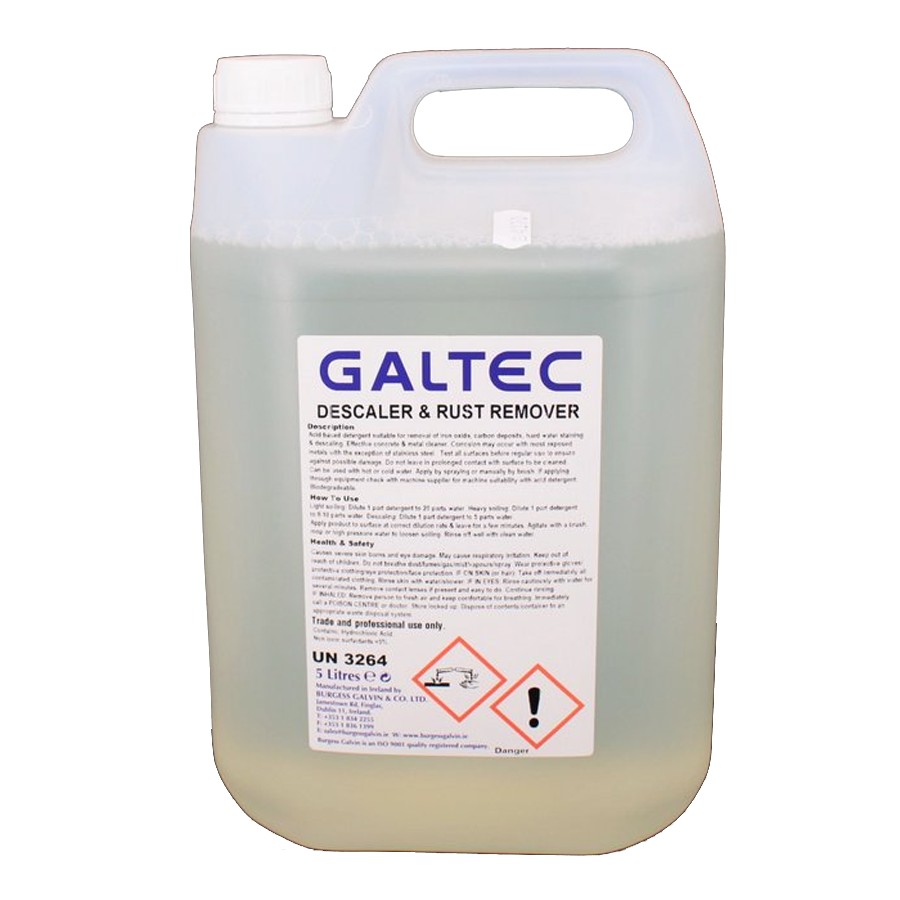 Galtec Desclaer & Rust Remover | Galtec Rust Remover - Heavy Duty Cleaning Chemicals
